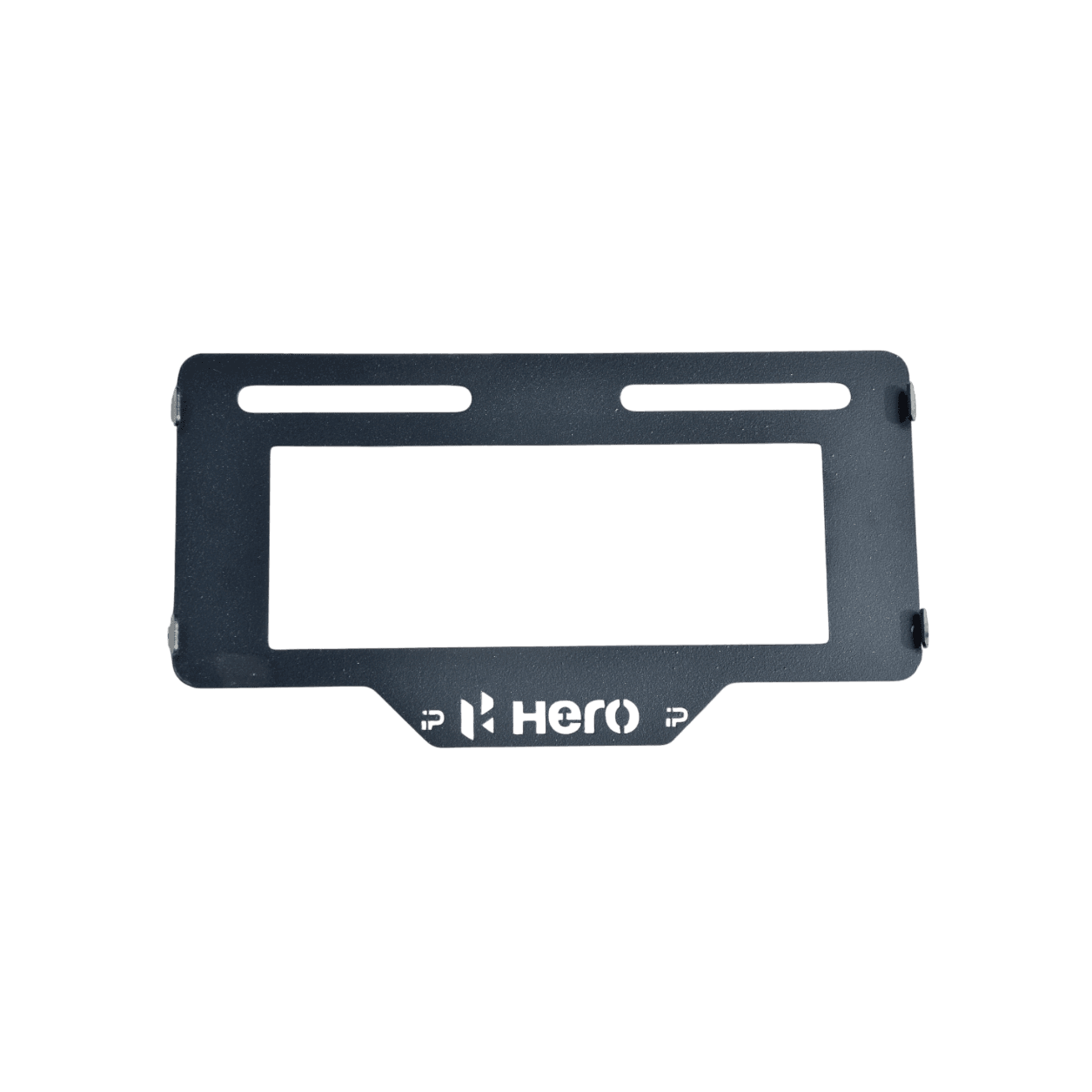 Porta placa Negro HERO - Ippro